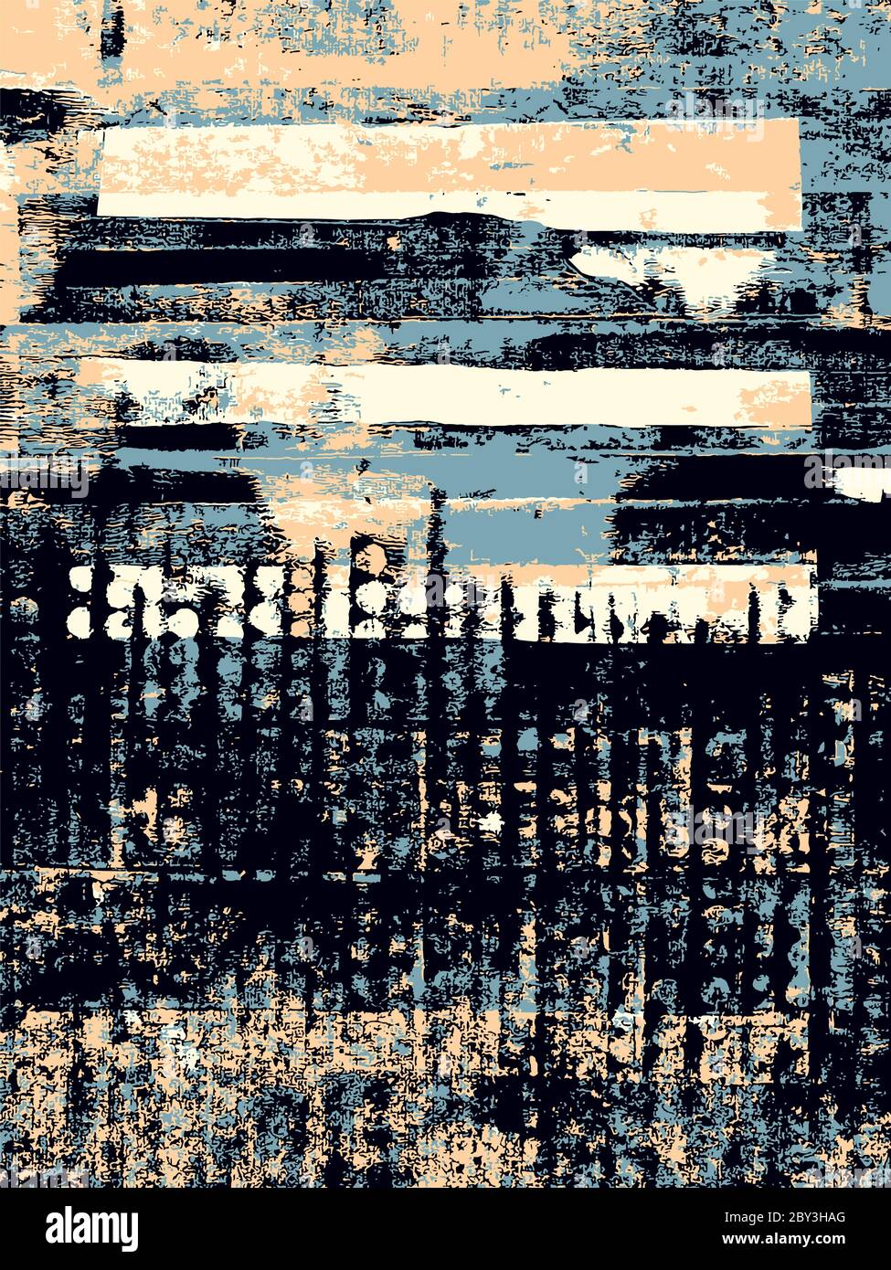 Abstract grunge vector background. Color handmade composition of ...