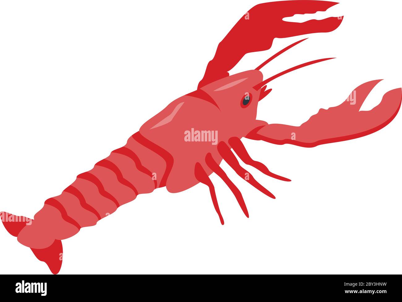 Red lobster icon, isometric style Stock Vector Image & Art - Alamy