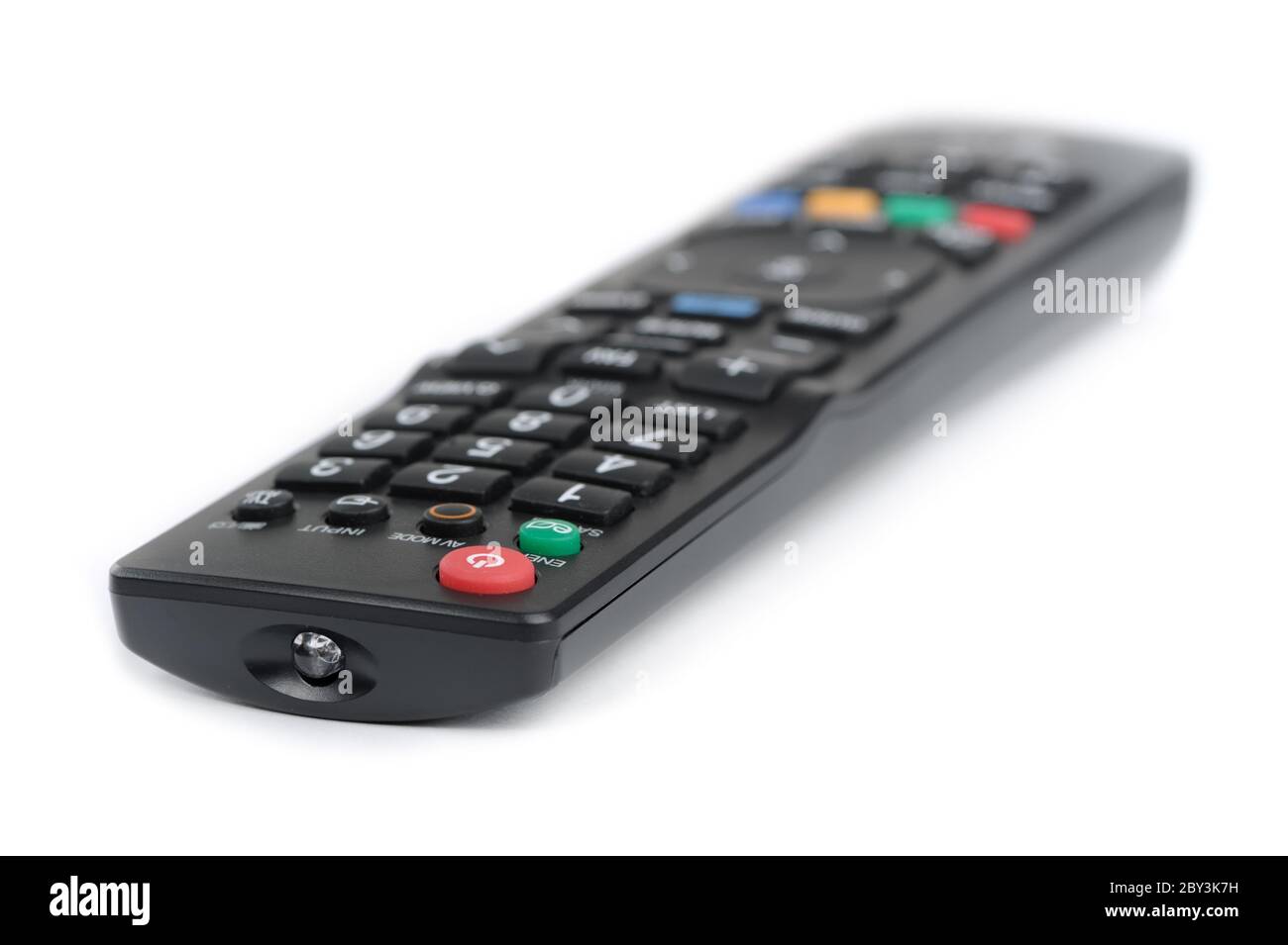 Black remote control Stock Photo - Alamy