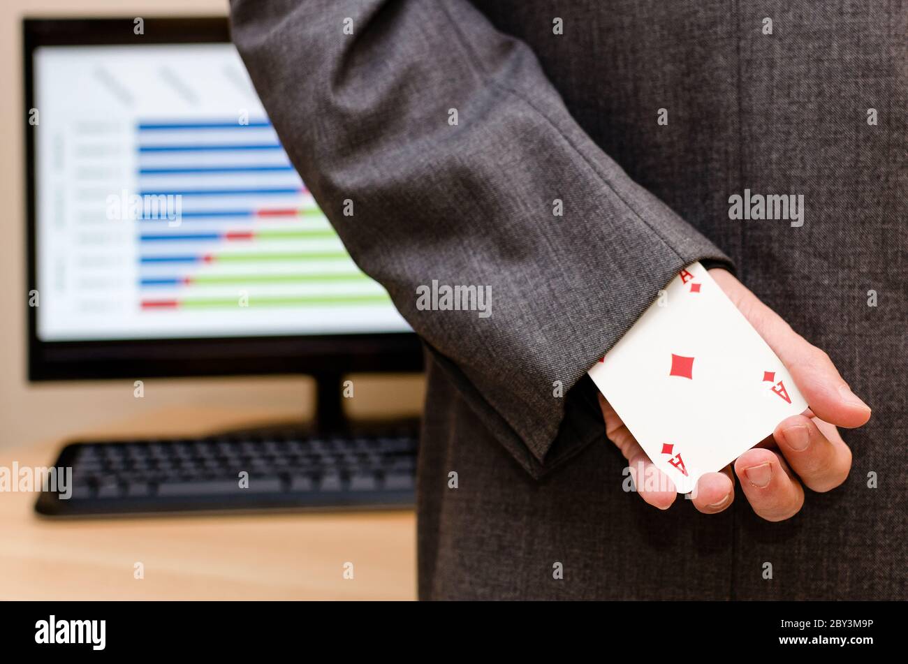 Card trick diagram hi-res stock photography and images - Alamy