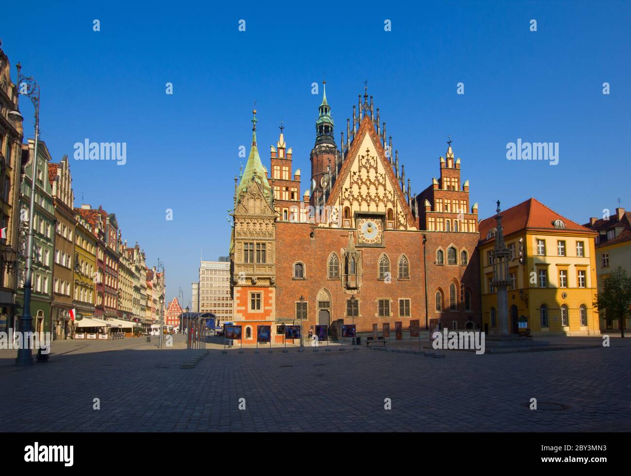 town hall of Wroclaw, Poland Stock Photo - Alamy