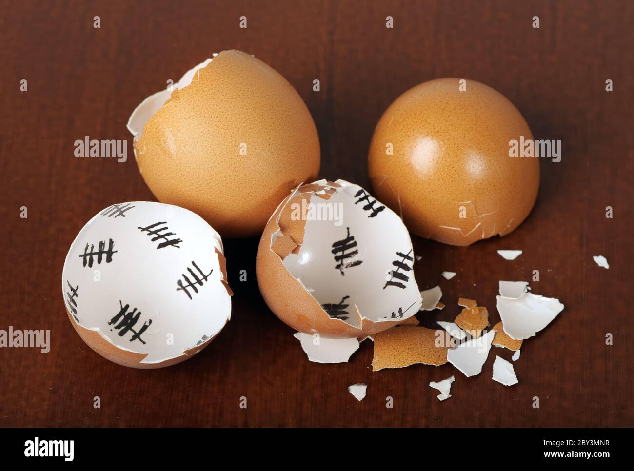 Broken egg shell Stock Photo - Alamy