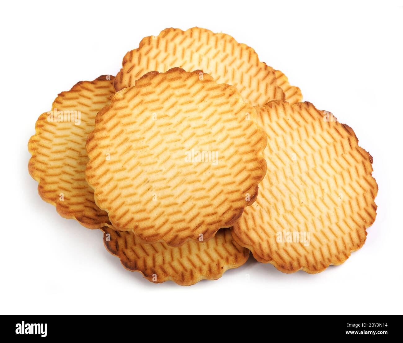 Small round cracker background hi-res stock photography and images - Alamy