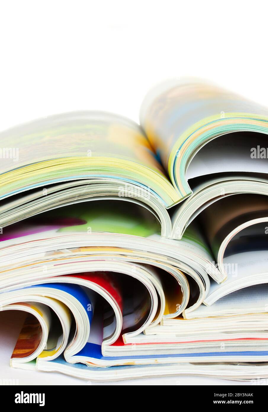 Open magazines hi-res stock photography and images - Alamy