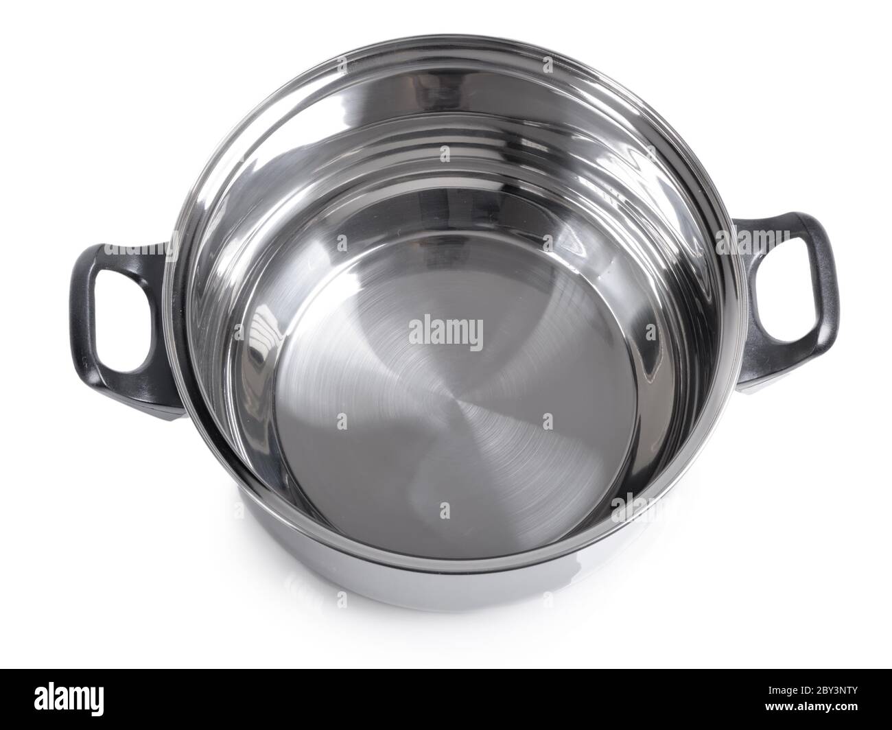 Empty pan isolated Stock Photo - Alamy