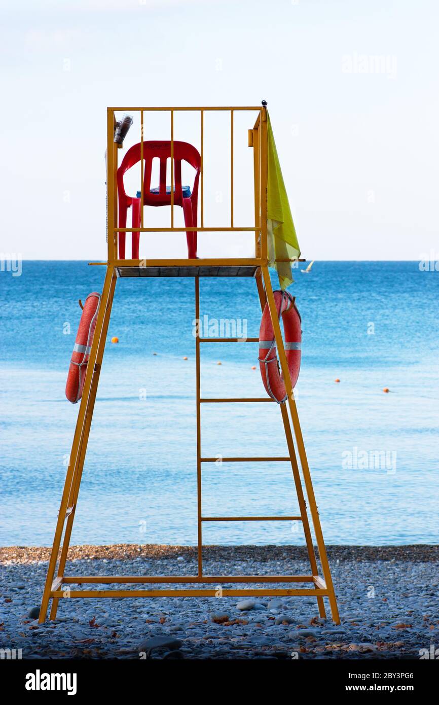 Lifeguard observation chair hi-res stock photography and images - Alamy