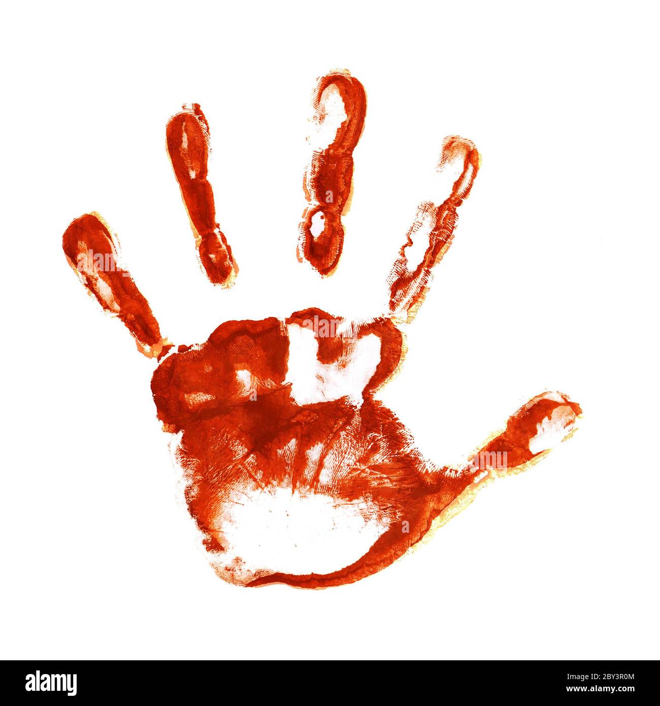 Spooky hand prints Stock Photo - Alamy