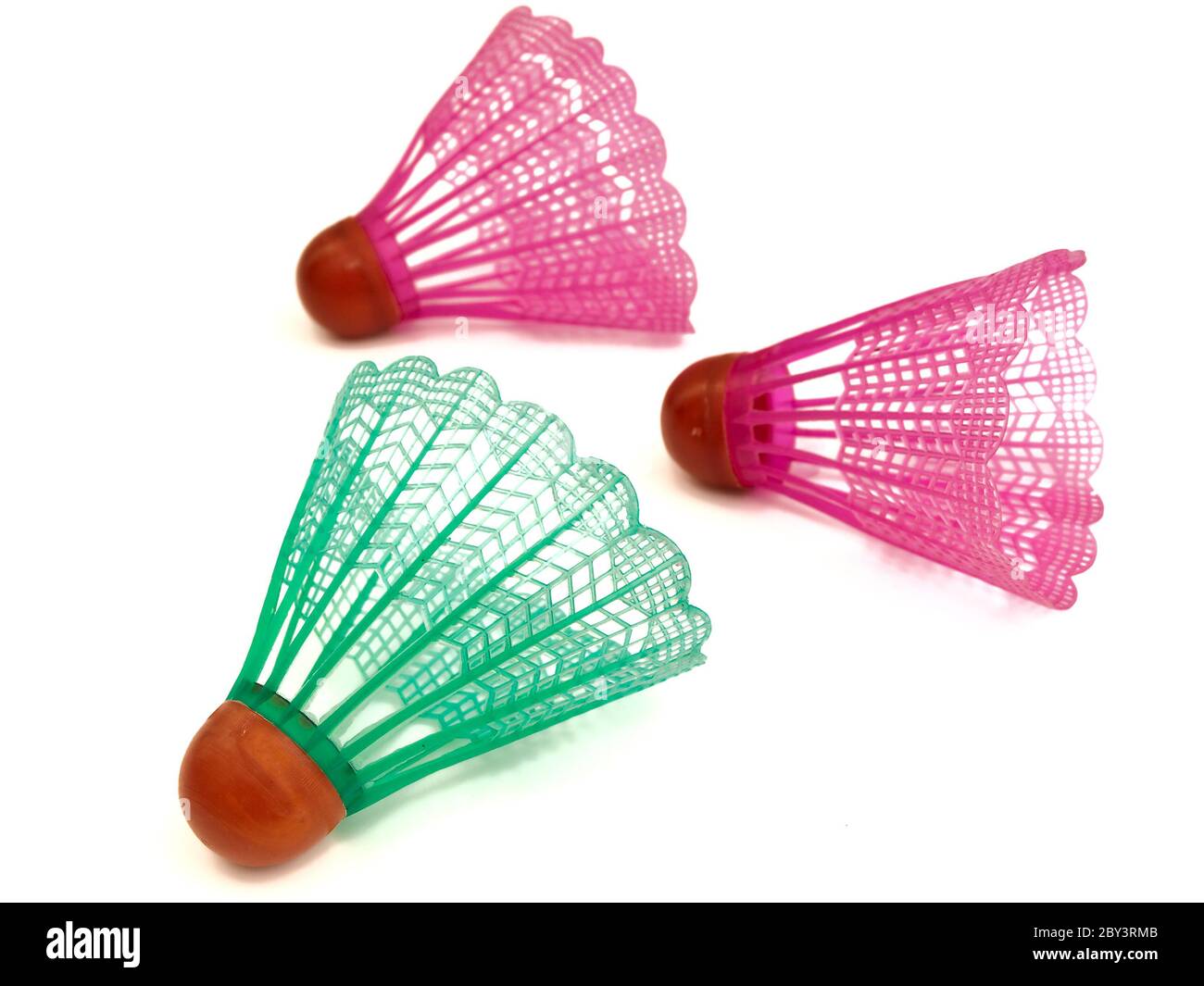 Shuttlecocks badminton Cut Out Stock Images & Pictures - Alamy