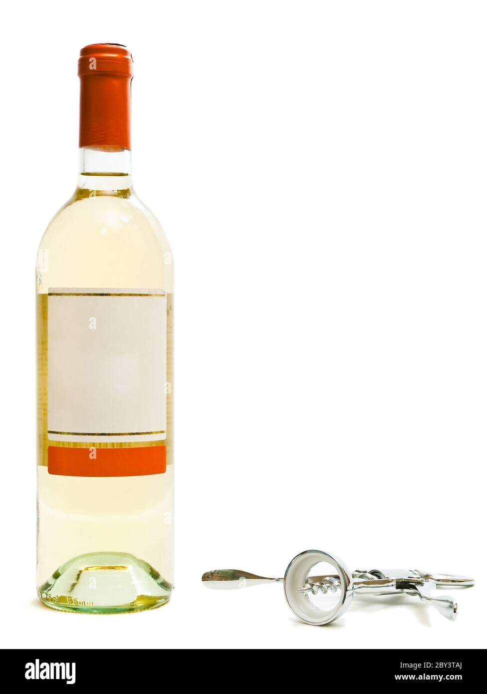 white wine bottle Stock Photo - Alamy