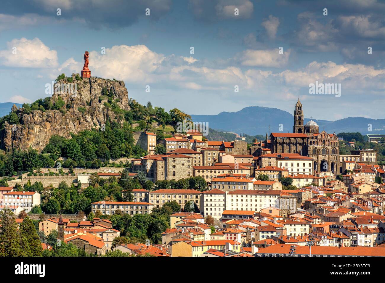 Le Puy en Velay, World Heritage by Unesco. Departure of Saint Jacques ...