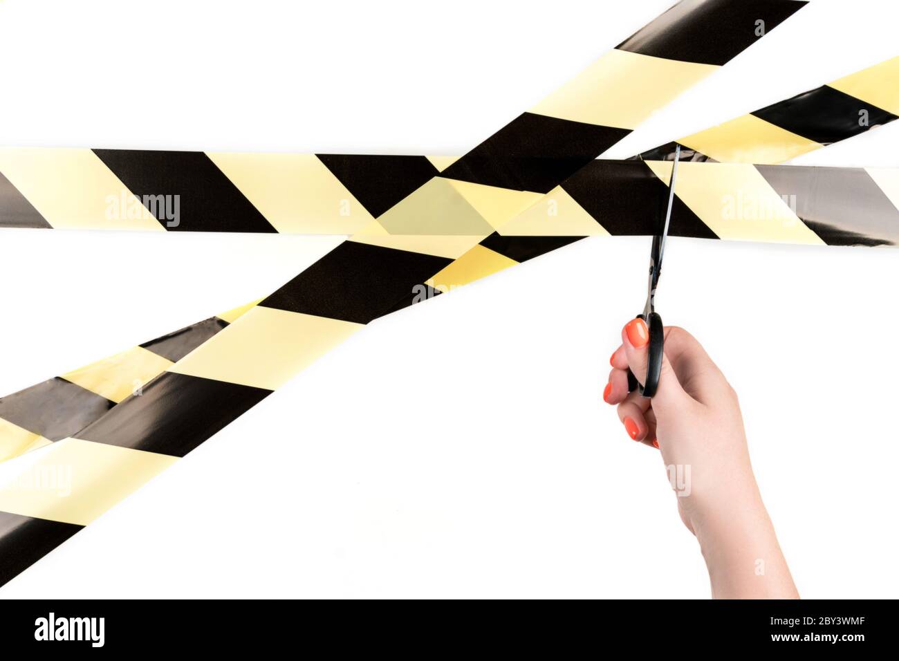 Crime Scene Tape Hand High Resolution Stock Photography and Images - Alamy