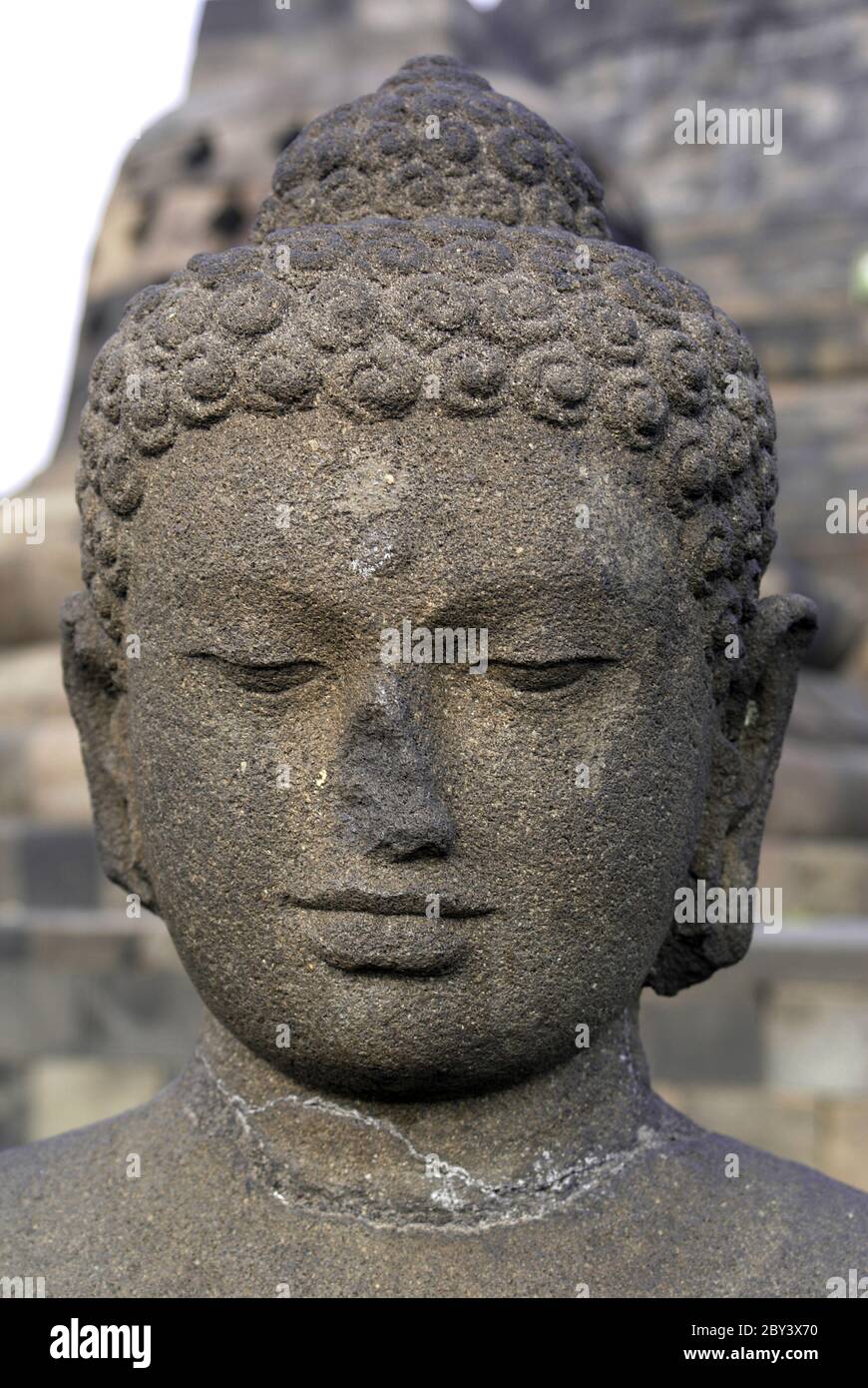 Face of Buddha Stock Photo - Alamy