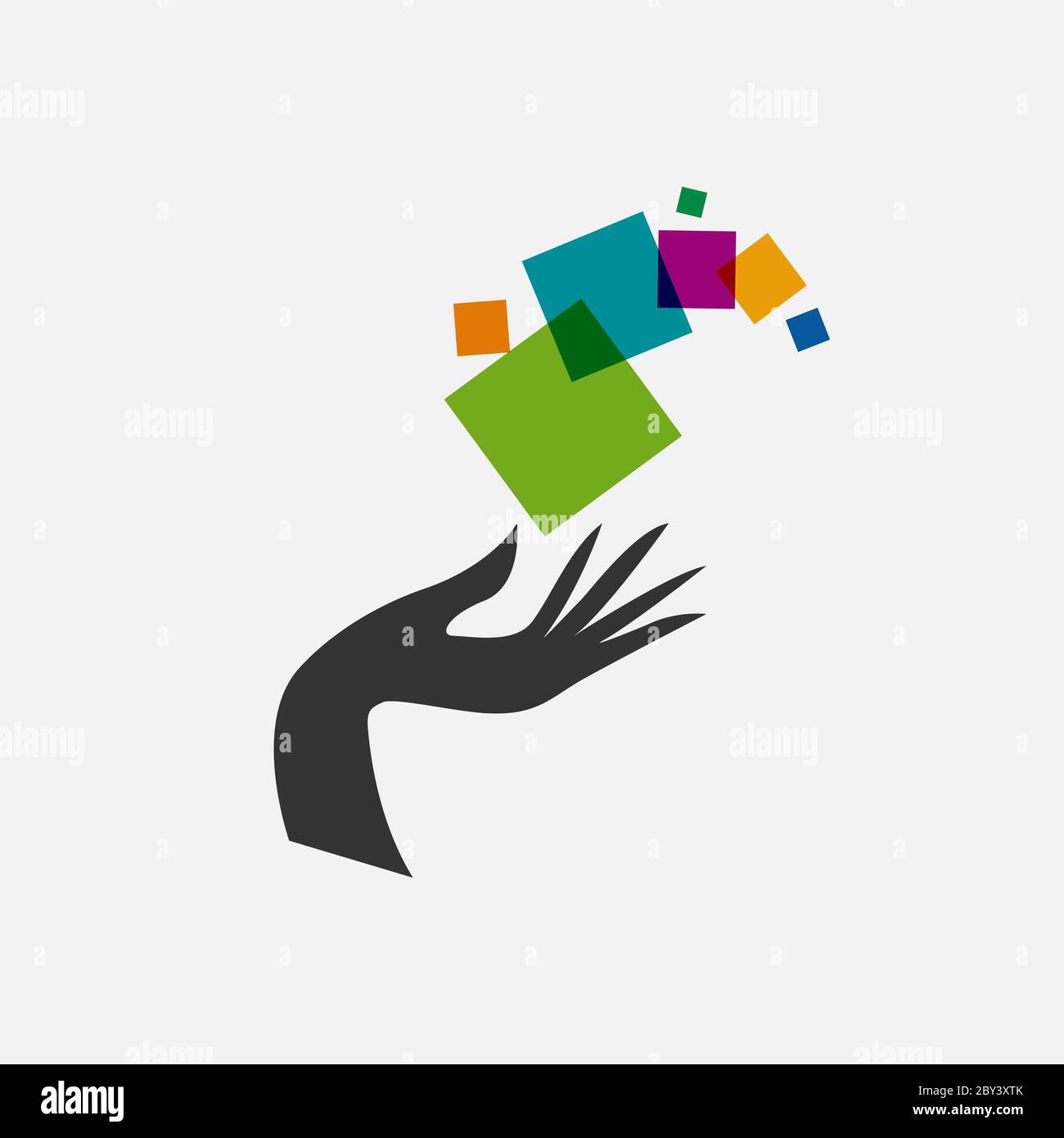 Digital services vector vectors hi-res stock photography and images - Alamy