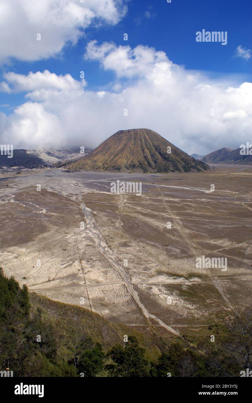 Caldera and volcano Stock Photo - Alamy