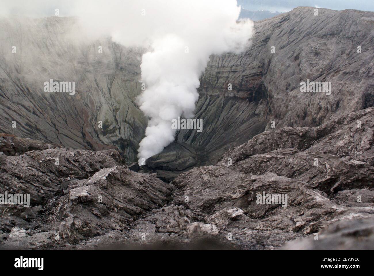 Mt. bromo erupting hi-res stock photography and images - Alamy