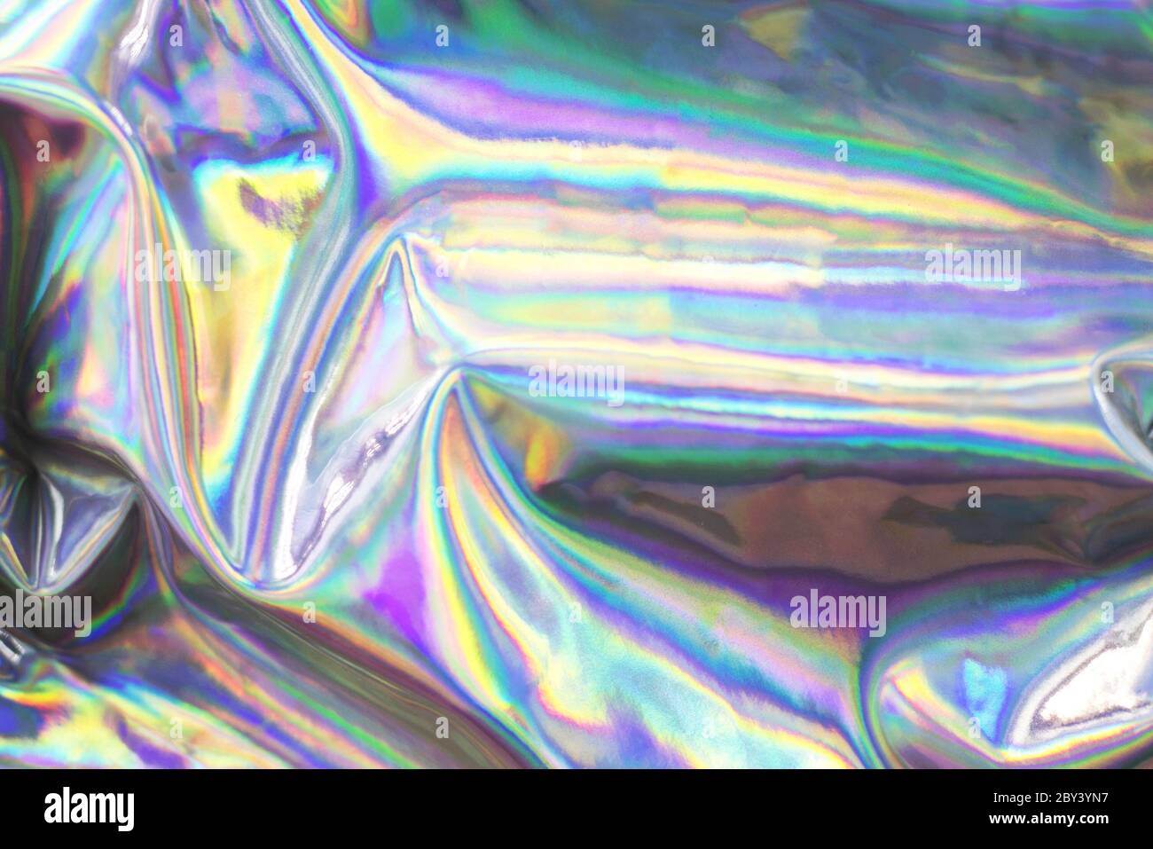Holographic iridescent abstract blurred surface. Holographic gradient ...
