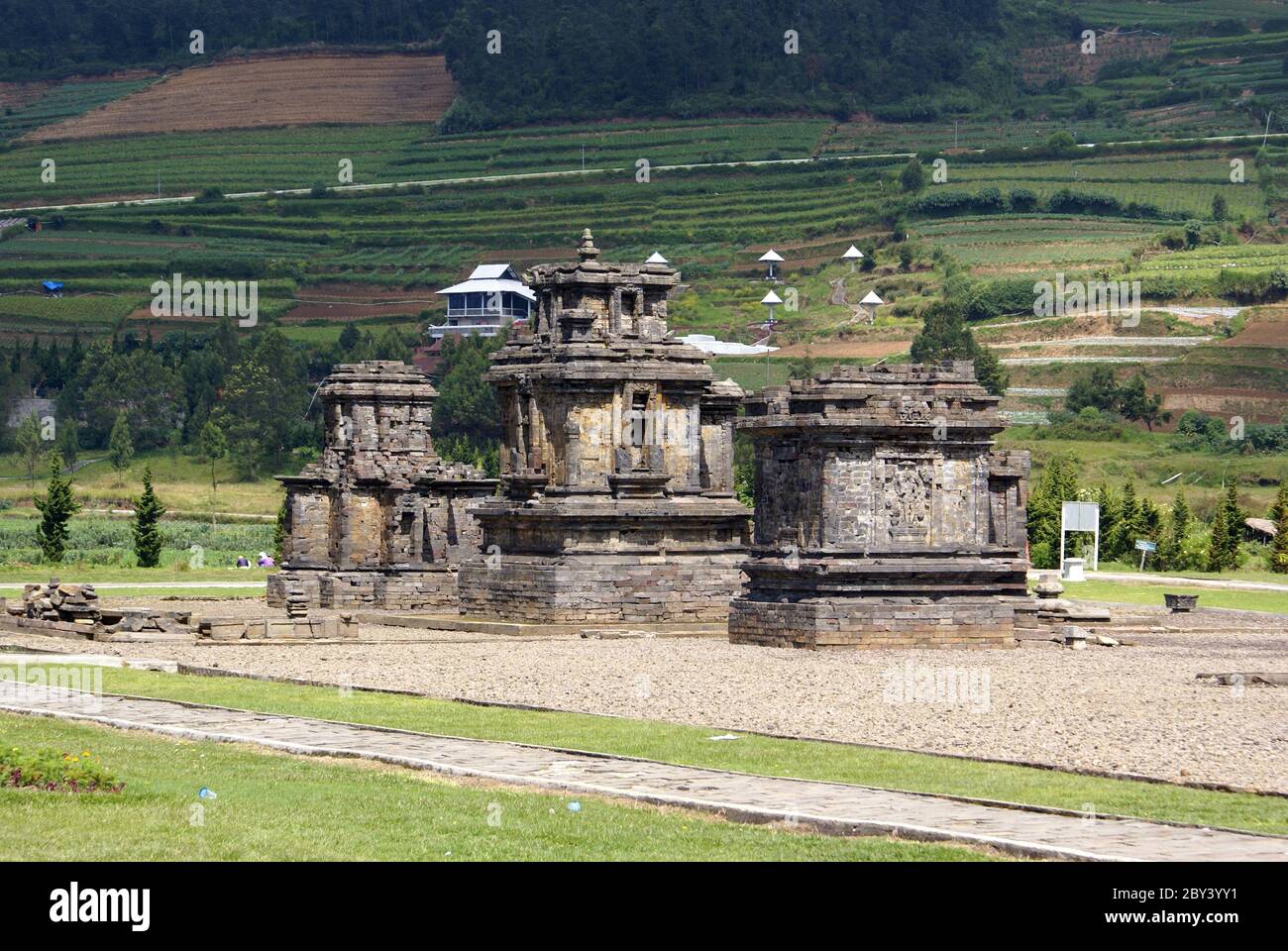 Dieng temples hi-res stock photography and images - Alamy