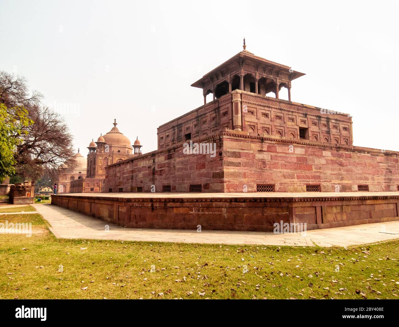 Prayagraj. Uttar Pradesh, India - February 2015: The ancient Mughal ...