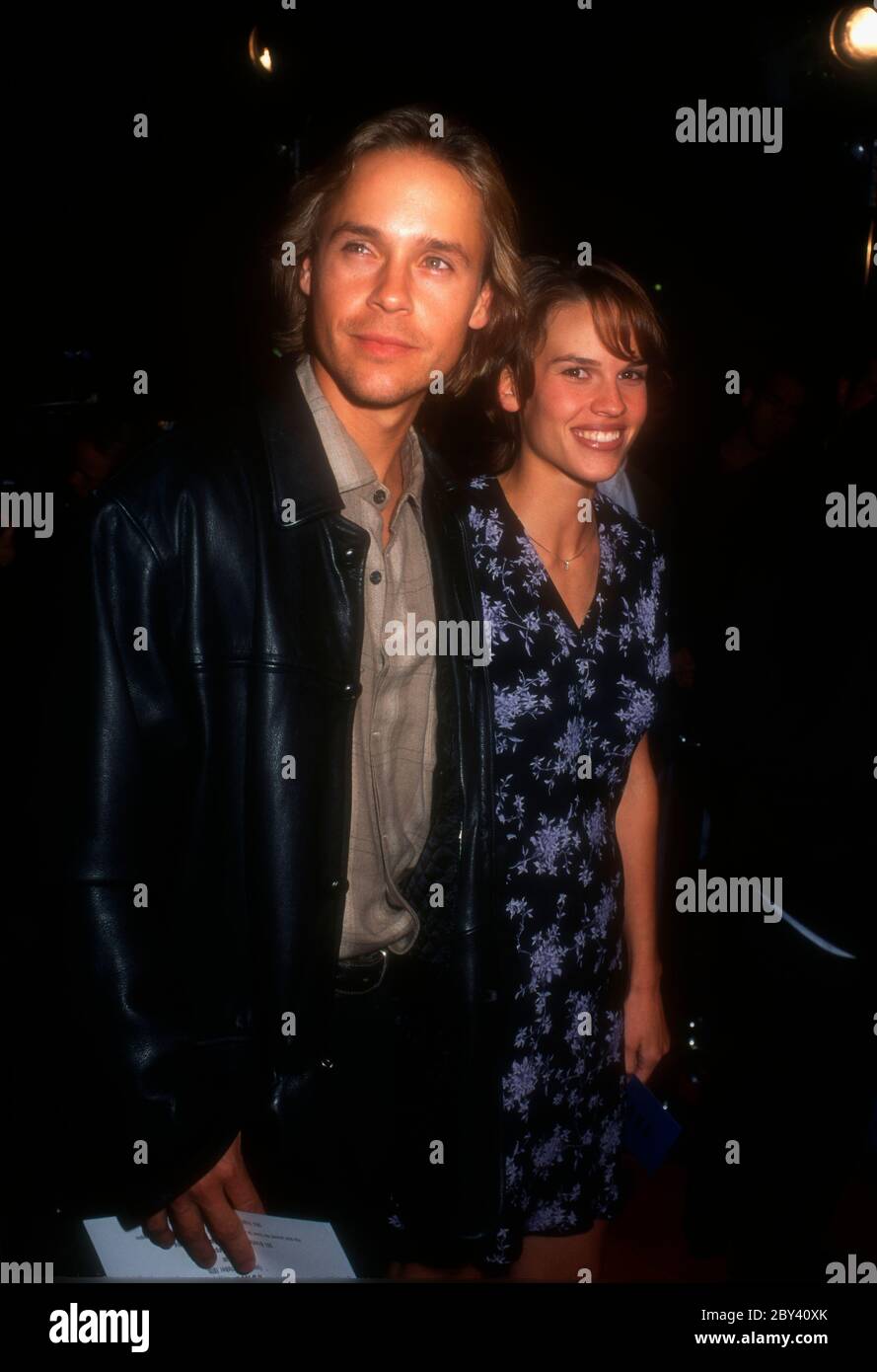 Westwood, California, USA 10th October 1995 Actor Chad Lowe and actress ...