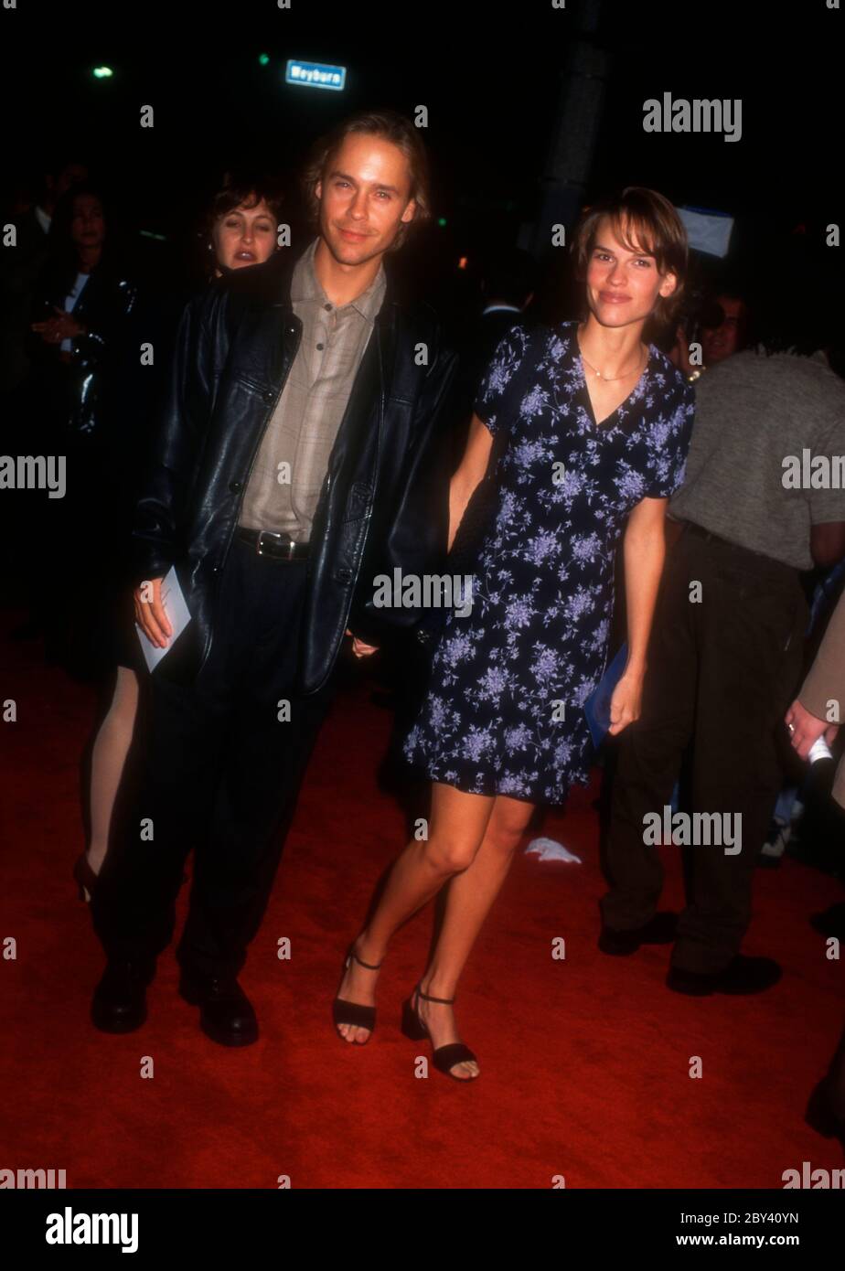 Westwood, California, USA 10th October 1995 Actor Chad Lowe and actress ...