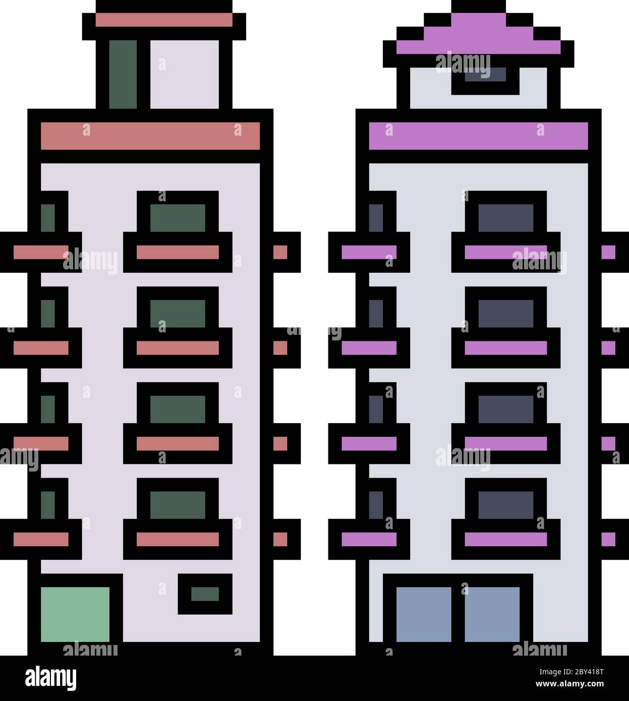Apartment and condominium Stock Vector Images - Alamy