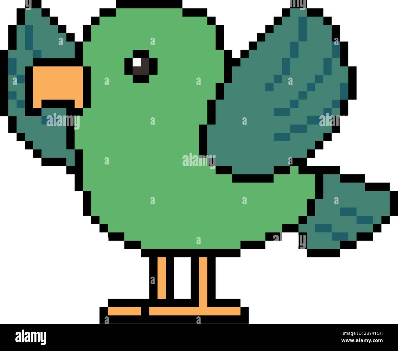 Bird Pixel Art High Resolution Stock Photography and Images - Alamy