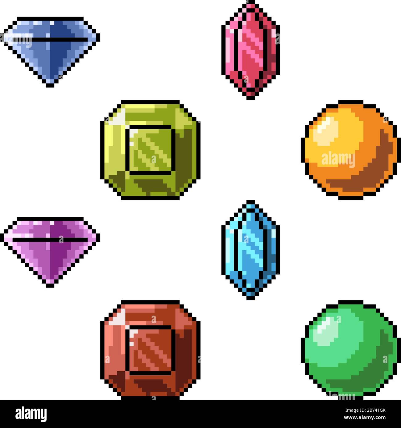 Gem art Stock Vector Images - Alamy