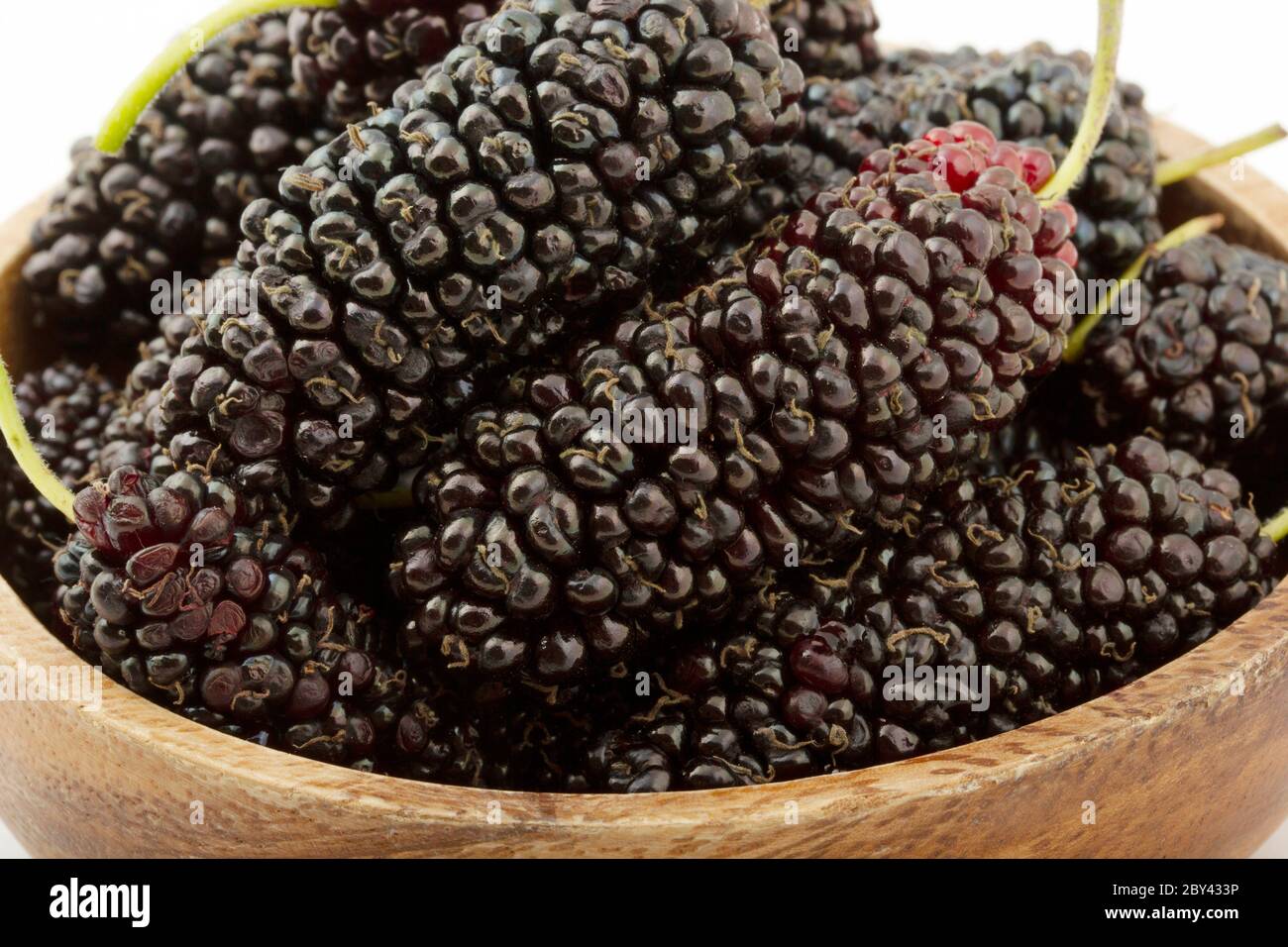 Mulberry Fruits Close Up, Background Stock Photo - Alamy