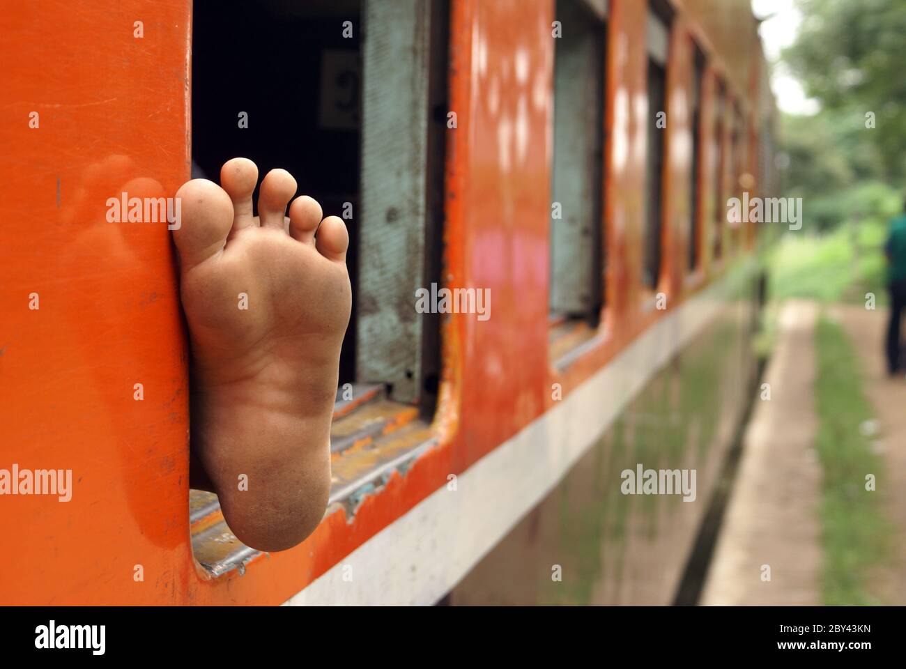 Platform foot hi-res stock photography and images - Alamy