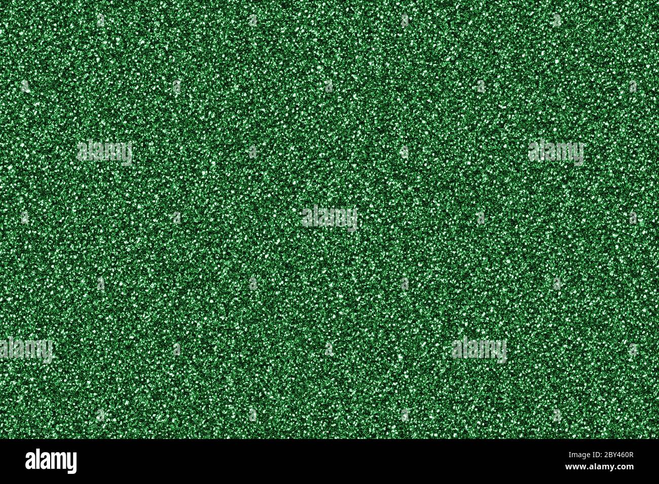 Green glitter texture. Bright sparkle particles background. Festive ...