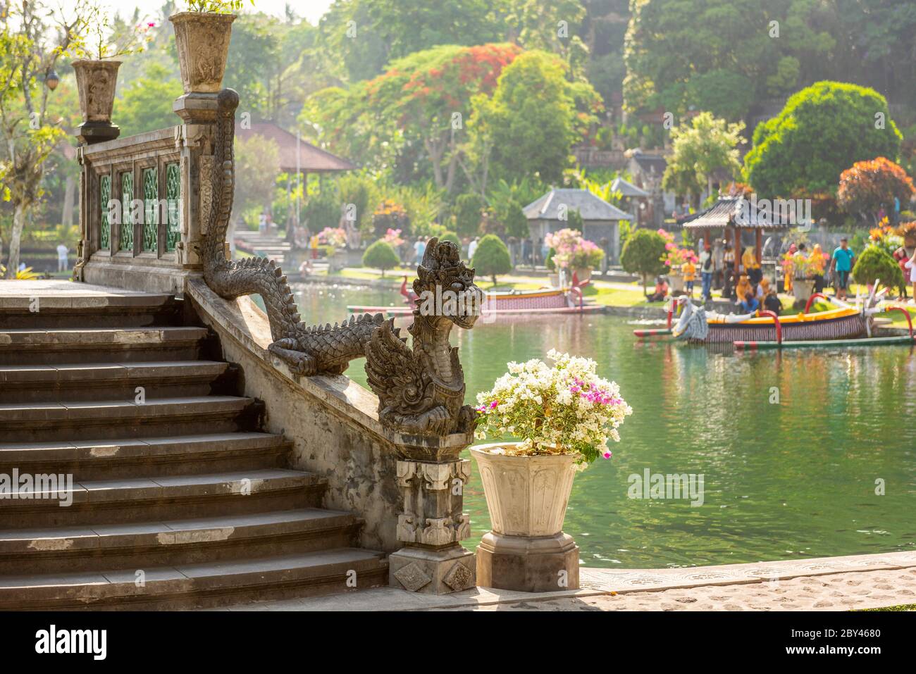 Antaboga is the world serpent. Tirta gangga water palace. Bali ...