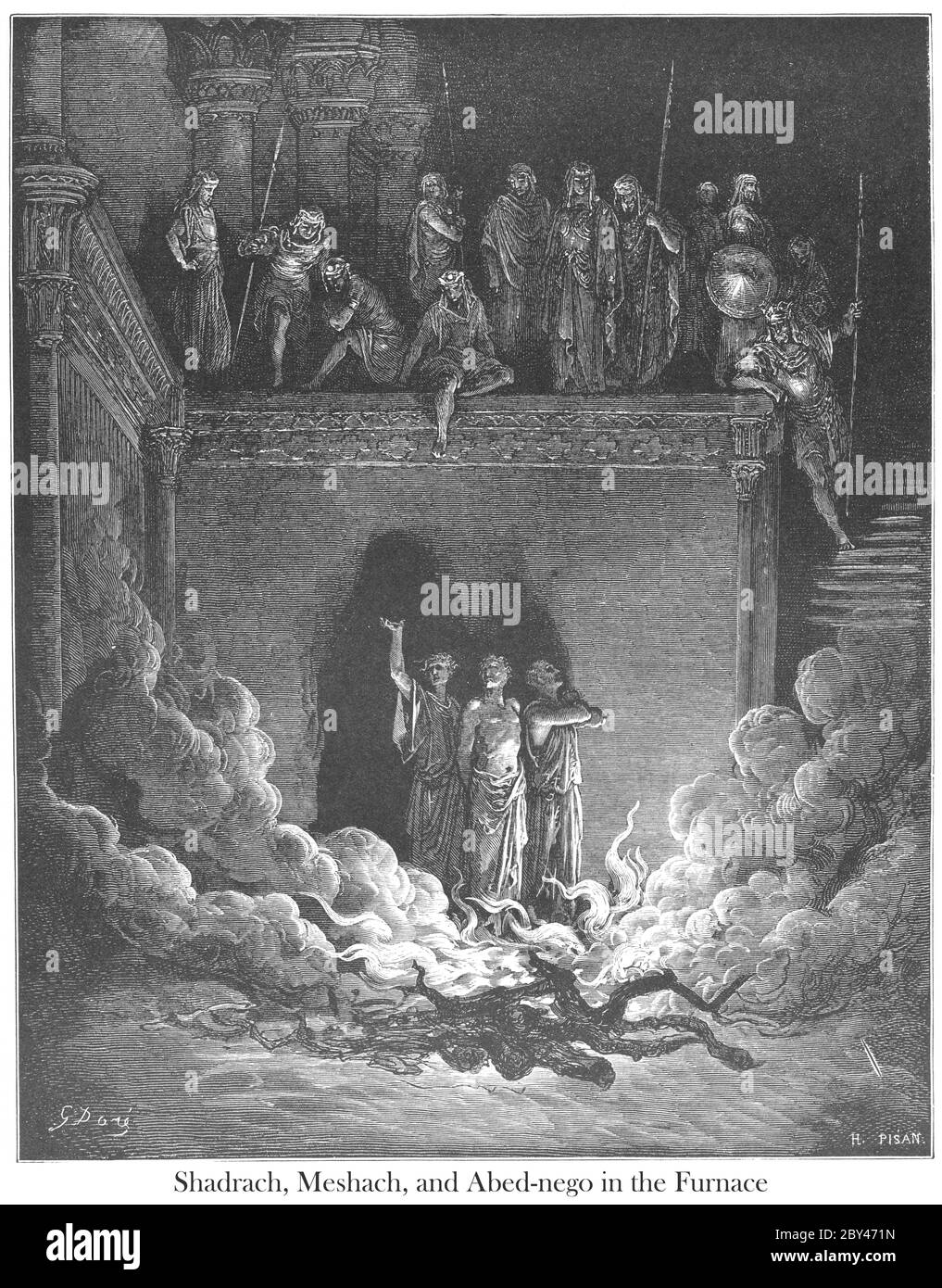 Shadrach, Meshach, and Abednego in the Fiery Furnace Daniel 3:28/3:95 ...