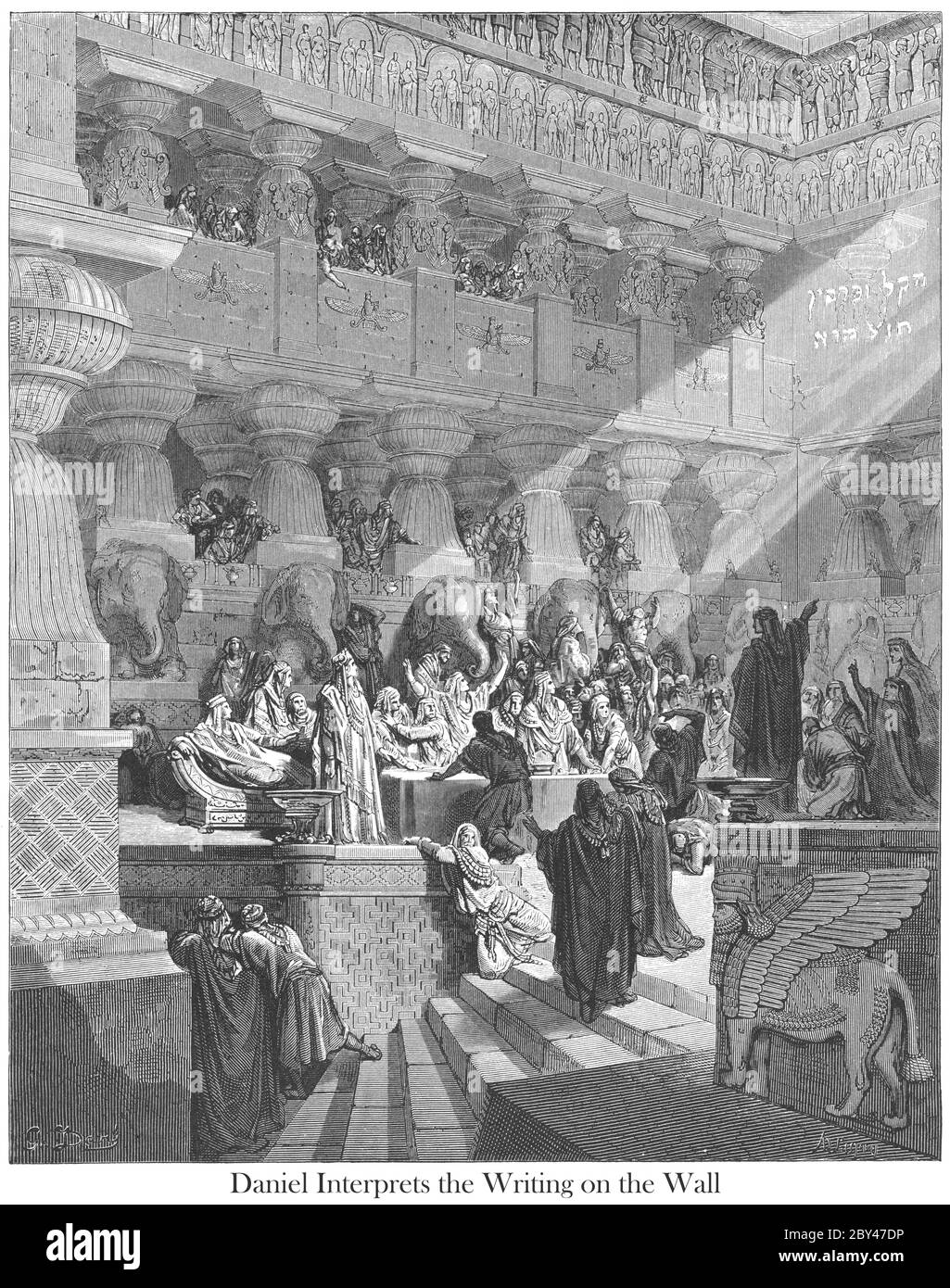 Daniel Interpreting the Writing on the Wall Daniel 5:5-6 From the book ...