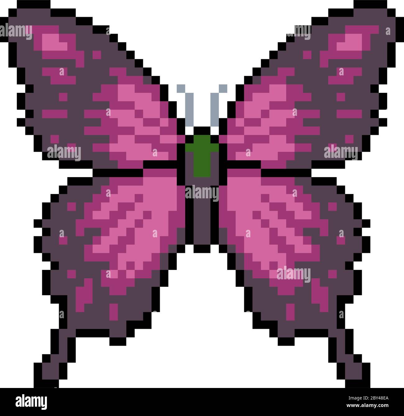 Pixel butterfly hi-res stock photography and images - Alamy