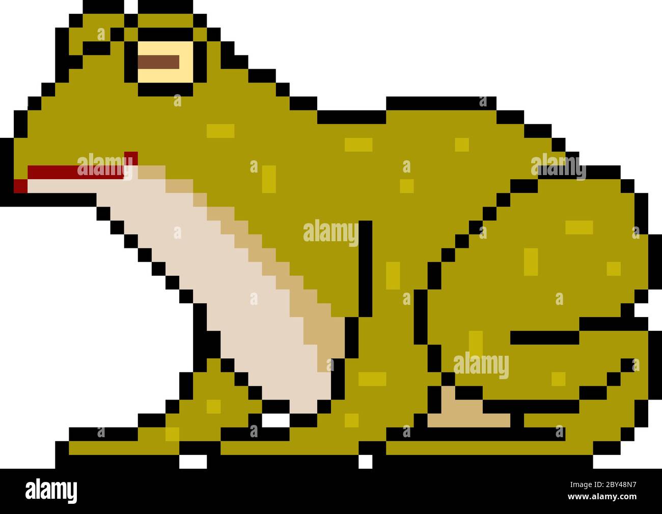 Pixel frog hi-res stock photography and images - Alamy