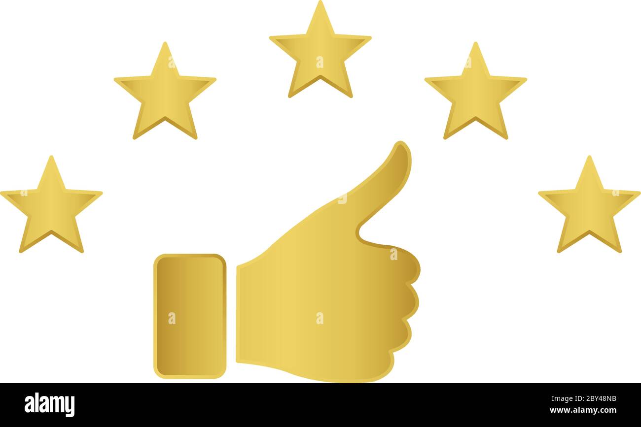 golden feedback icon, five stars rating icon, quality rating icon ... golden feedback icon, five stars rating icon, quality rating icon ...