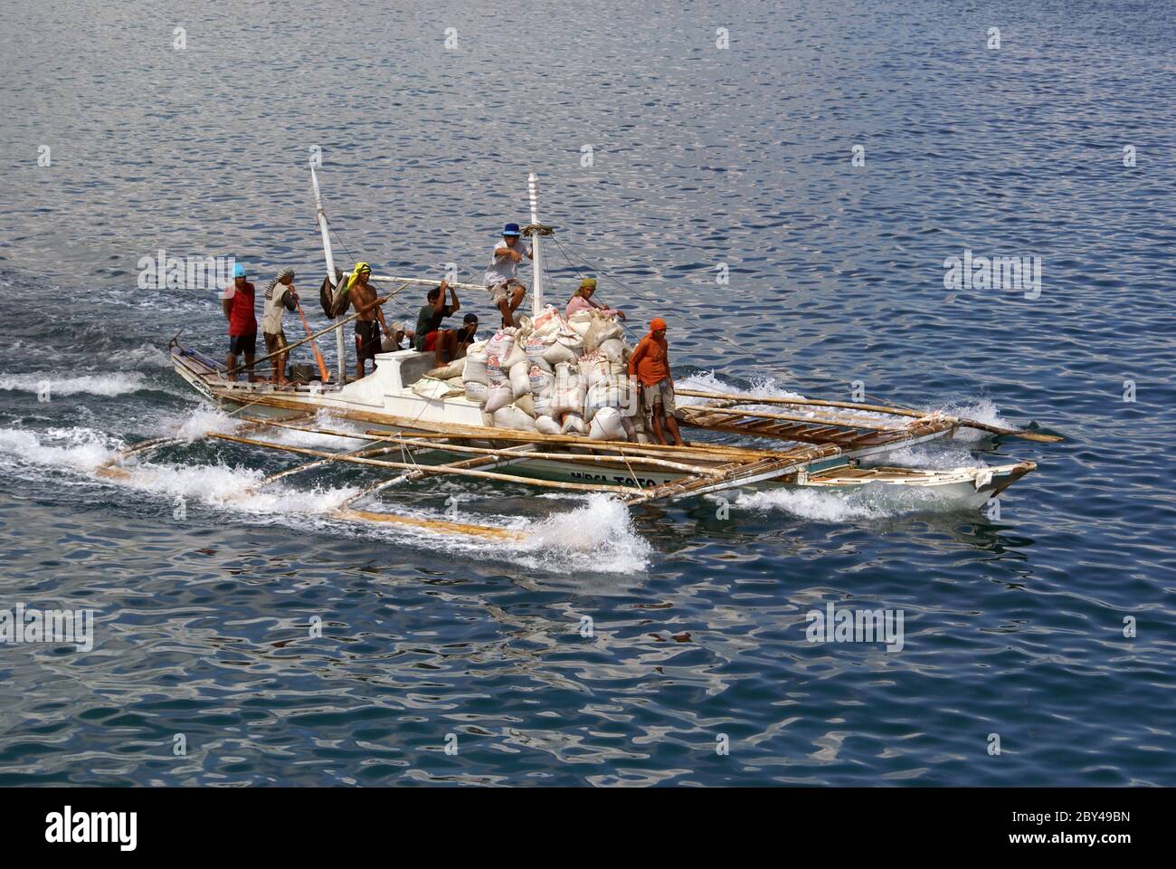 People on the boat Stock Photo - Alamy