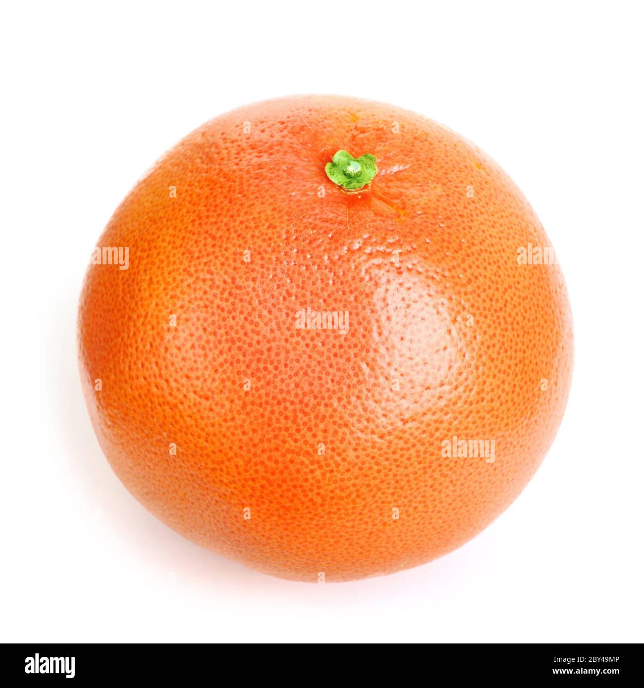 Single bright orange fruit isolated Stock Photo - Alamy