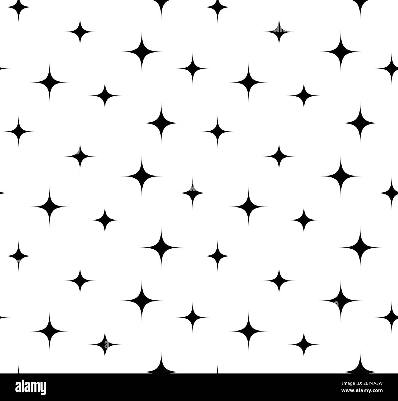 star background Seamless. vector black Stock Vector Image & Art - Alamy