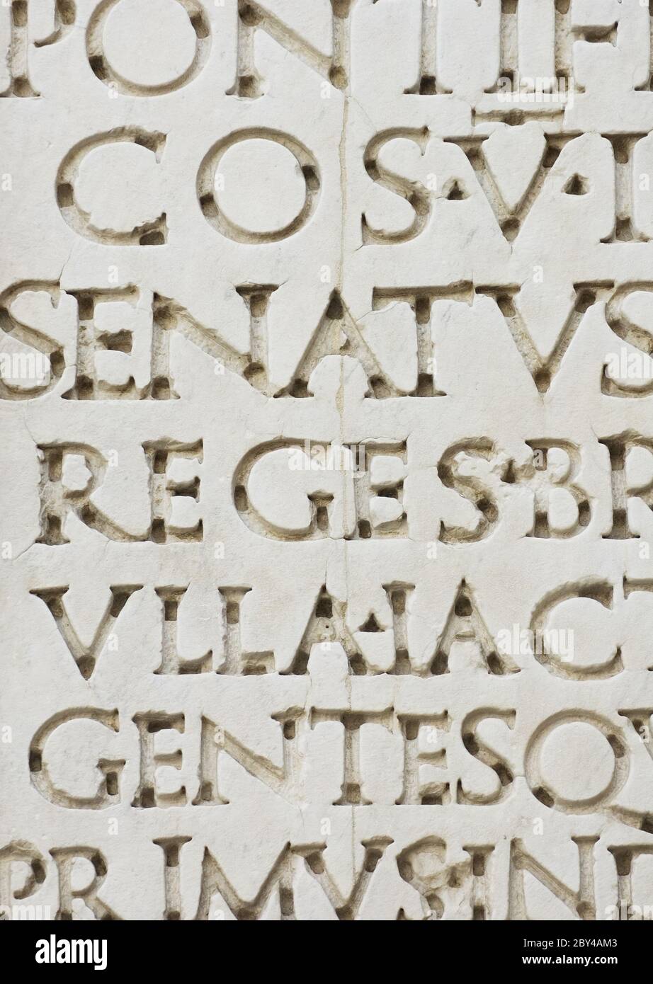 Roman letters hi-res stock photography and images - Alamy