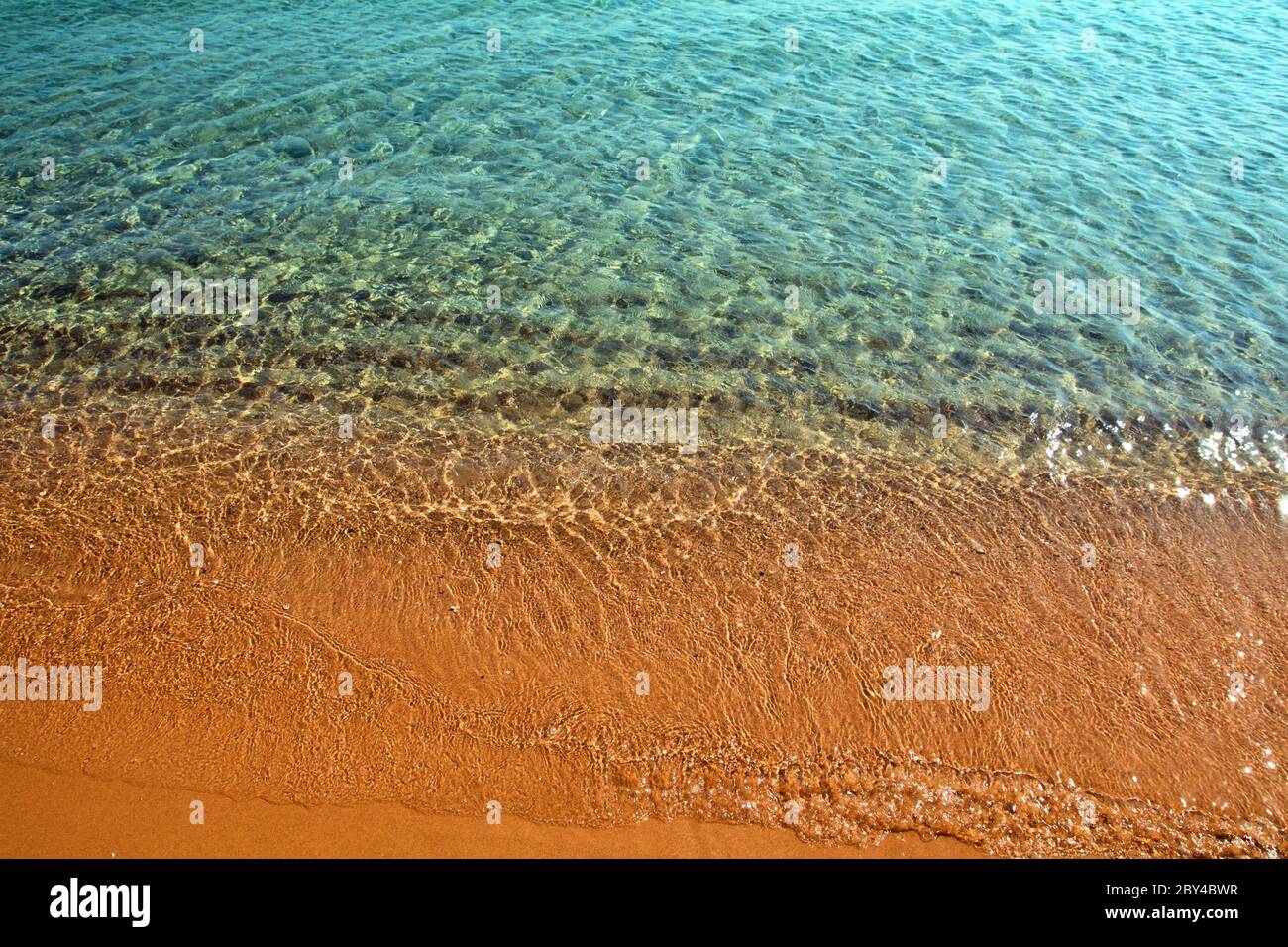shallow of sea on sand beach Stock Photo - Alamy
