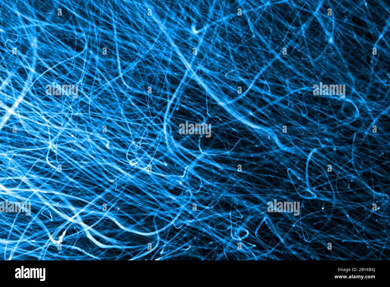 abstract red chaos lines on black Stock Photo - Alamy