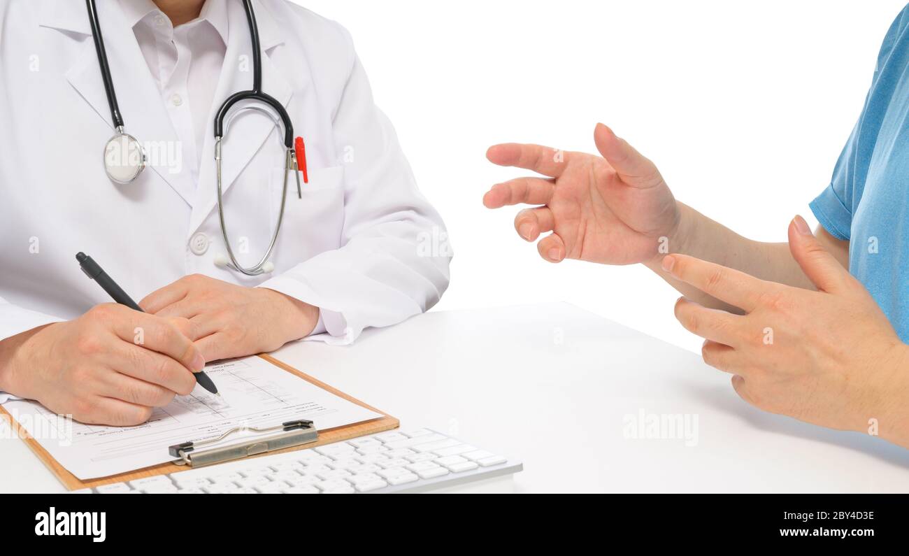 Doctor patient consultation hi-res stock photography and images - Alamy