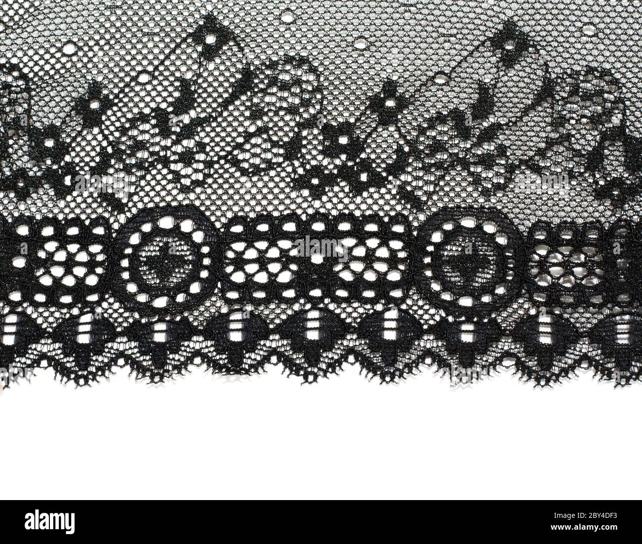 Decorative white lace Stock Photo - Alamy