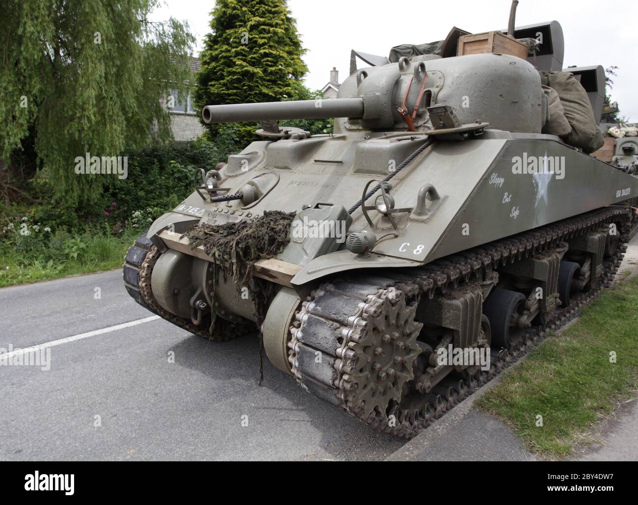 World War 2 Tank Stock Photo - Alamy