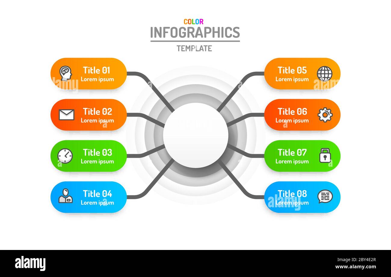 Infographics creative concept, business info templates option, data ...