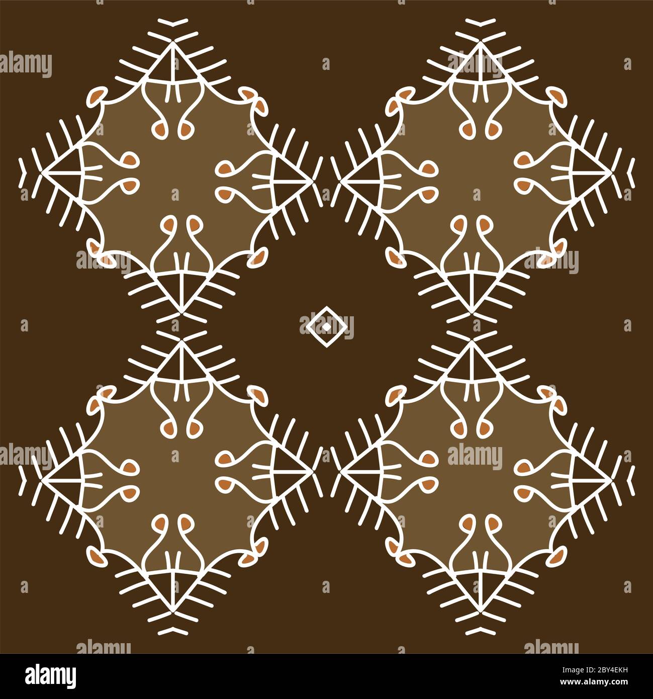 Folk, Tribal Design, Motif, Wall Painting Vector Art Stock Vector Image ...