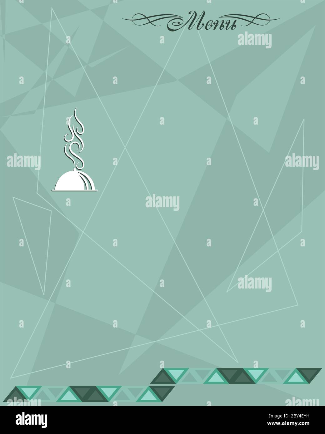 Menu Card Design Template Vector Illustration Stock Vector Image & Art ...