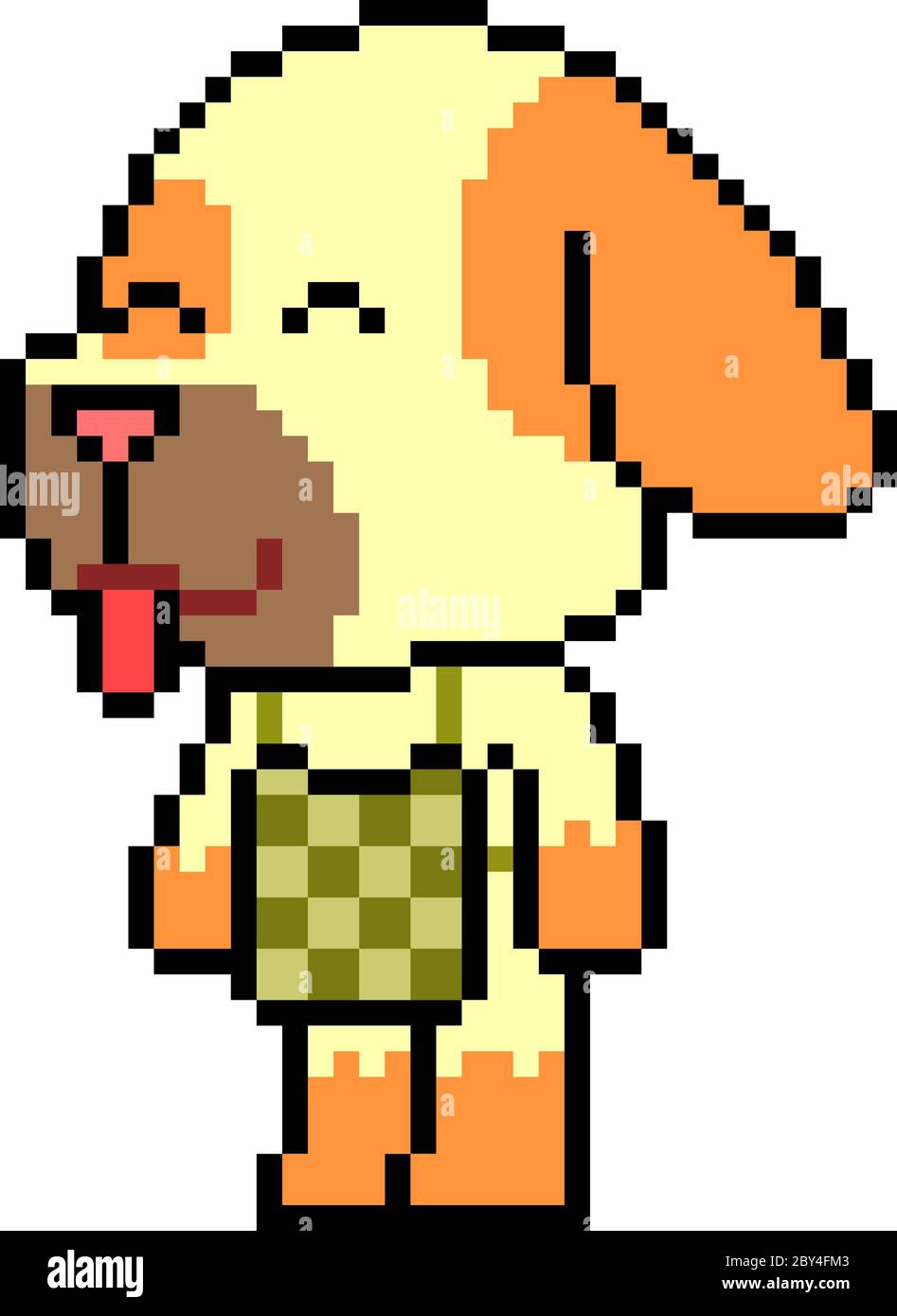 8 bit dog hi-res stock photography and images - Alamy