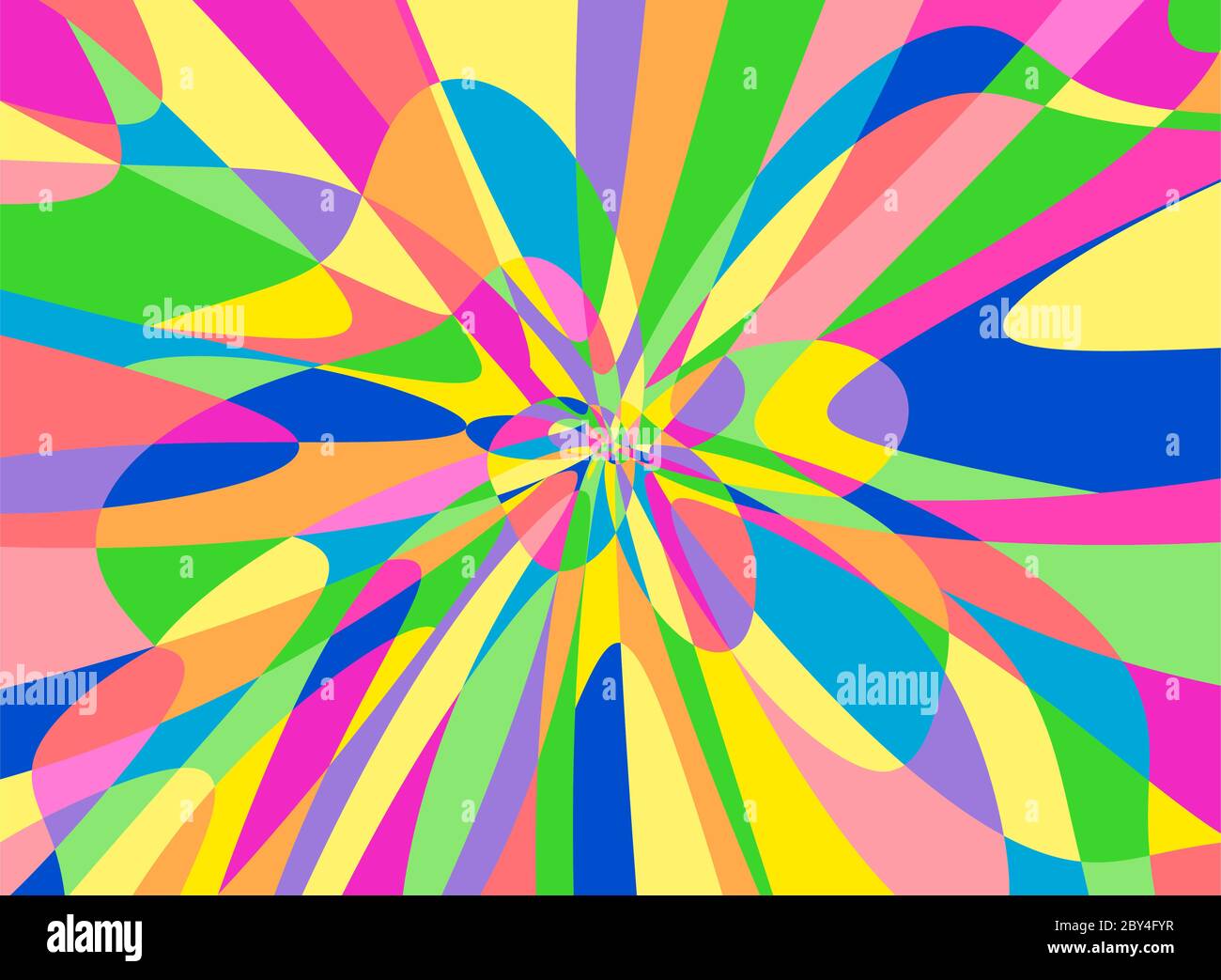 Modern Abstract Painting Wall Art Vector Illustration Stock Vector ...